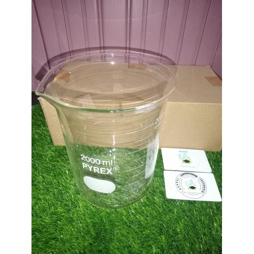 Jual Beaker glass, gelas kimia pyrex, 2000 ML - Kota Medan - DODHAI ...