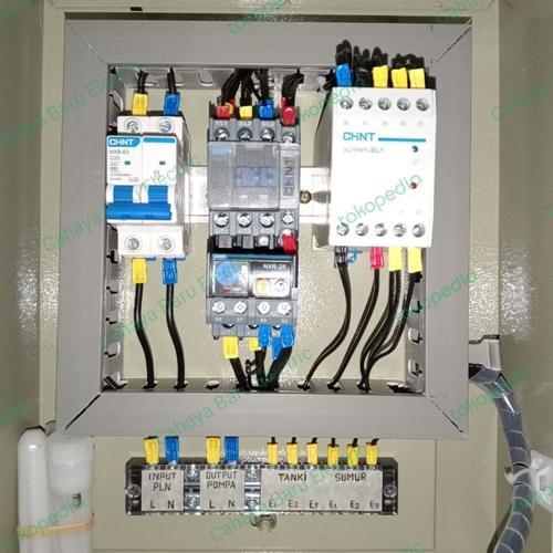 Jual Panel Pompa Submersibel 1,5HP 1 Phase WLC Chint 2 Tanki. Auto ...