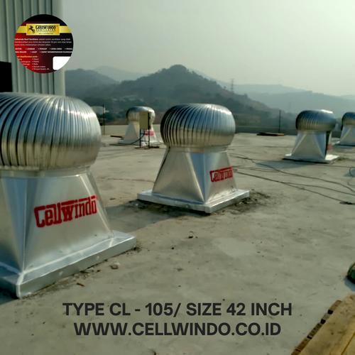 Jual TURBINE VENTILATOR CELLWINDO TYPE CL-105/SIZE 42 INCH - Jakarta Barat - Cellwindo Turbine ...