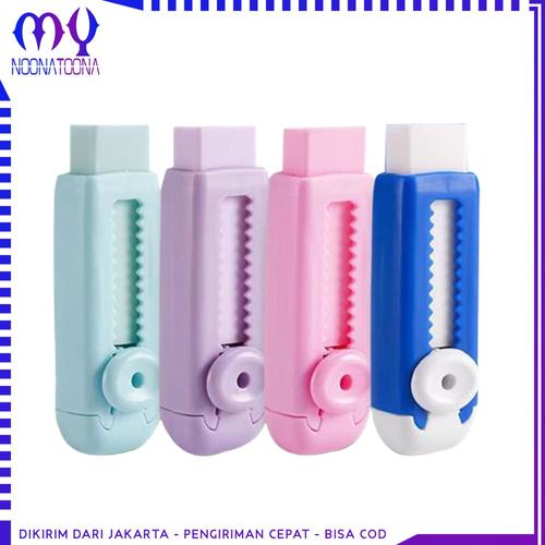 Jual Penghapus Pensil Dorong Anak Warna Pastel Hapusan Mekanik Lucu ...