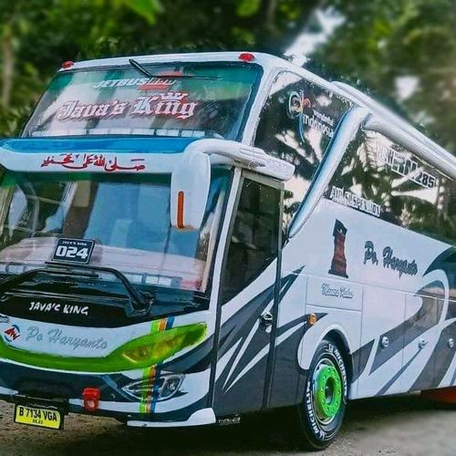 Jual Miniatur bus bis PO HARYANTO wayang jb3 lampu 3 mode mainan murah ...
