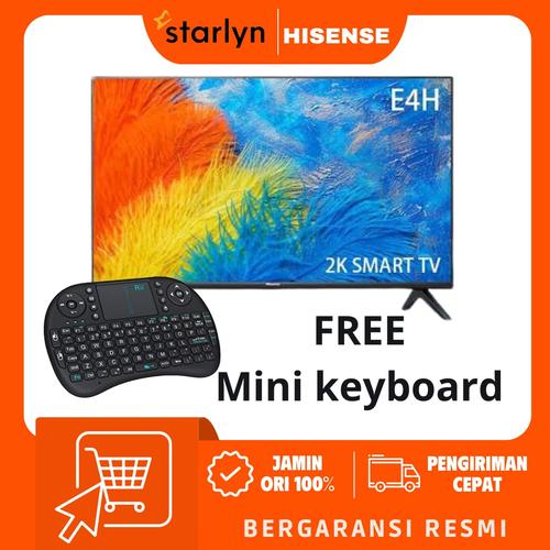 Promo Hisense 32 inch Vidaa Smart HD TV-Bezelles design-Dual Band Wifi ...