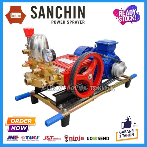 Jual Power Sprayer Kit SANCHIN SCN 45 Dengan Dinamo 5Hp 3Phase Full ...