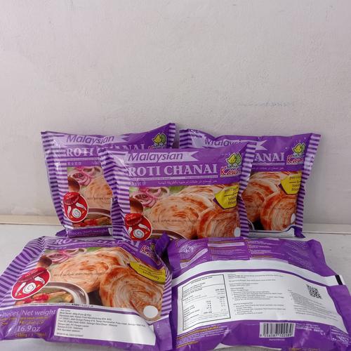 Jual kawan roti chanai malaysian frozen 480 gram isi 8 pcs | roti canai ...