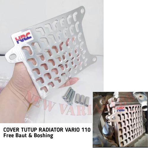 Jual COVER TUTUP RADIATOR MOTOR VARIO 110 HRC MODEL ARM CHROME FREE ...