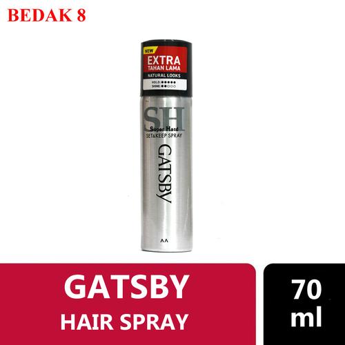 Jual GATSBY Set & Keep Spray - Super Hard/ Hair Spray Gatsby 70 ml ...