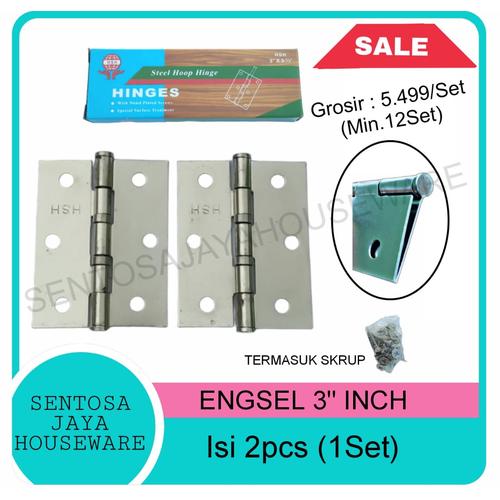 Jual ENGSEL 3" INCH / ENGSEL JENDELA 3INCH / ENGSEL PINTU 3INCH - Kota ...