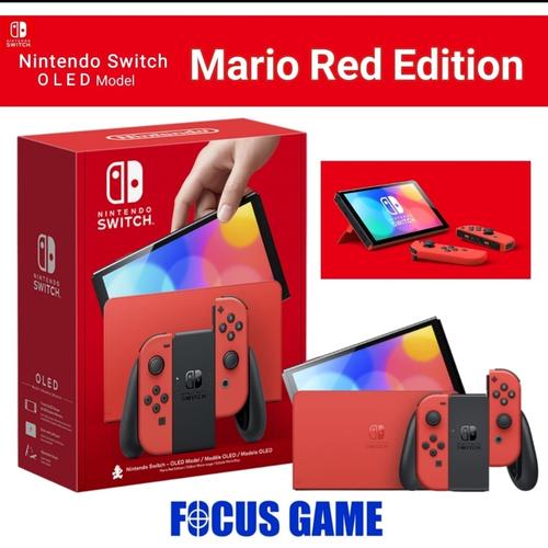 Promo Nintendo Switch Oled Red Console Merah Limited edition Gaming ...
