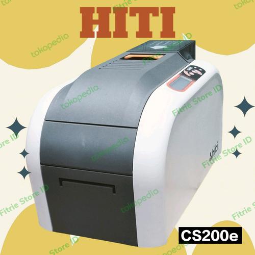 Jual Printer ID Card Hiti CS200e Bekas / Hiti CS200e / Hiti / CS200e ...