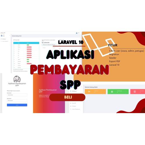 Jual Aplikasi SPP Berbasis Website Dengan Laravel 10 - Kab. Kuningan ...