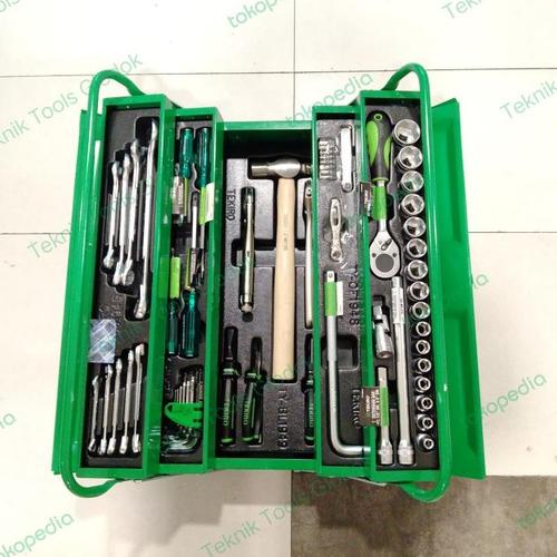 Jual TERBARU TEKIRO TOOL BOX SET 72 PCS / MEKANIK TOOLS 72 PCS /TOOLS ALAT - Box Tekiro Ori ...