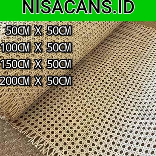 Jual Rotan - Anyaman Rotan Alami Lembaran/Rotan Kulit Alami - 50CM X ...