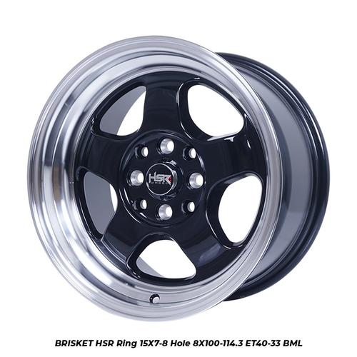Jual Velg Racing Lebar Celong R15 HSR BRISKET Untuk Accord Starlet Brio ...