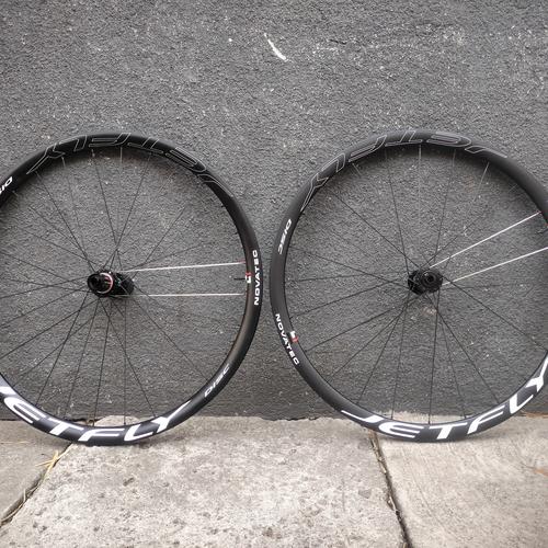 Jual NOVATEC JETFLY Wheelset 700 disc rimbrake roadbike gravel 11 12 ...