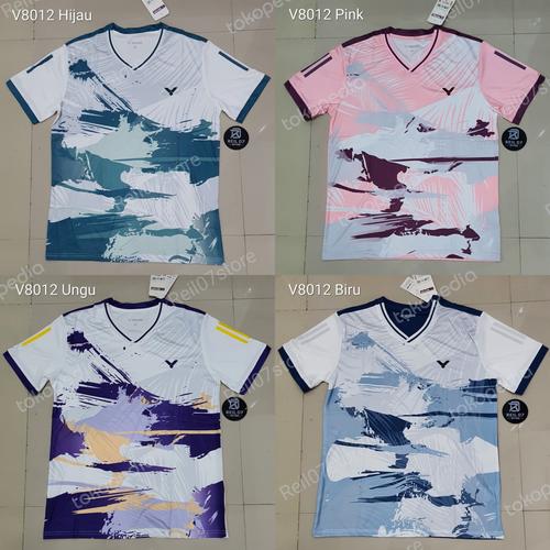 Jual V8012 V6566 KAOS BADMINTON VICTOR BAJU BULU TANGKIS OLAHRAGA - Ungu, XL - Kab. Sidoarjo ...