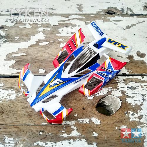Jual Tamiya Body Custom Fighter Magnum VFX Premium for Super 2 Chassis ...