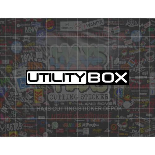 Jual Cutting Sticker Utility Box Ukuran 10 cm Untuk Box Perkakas - Kota ...