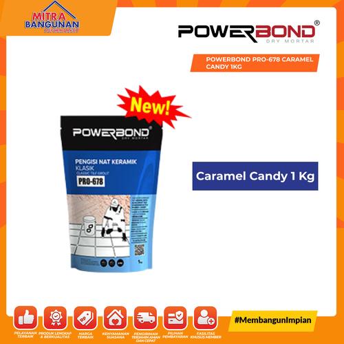 Jual PENGISI NAT KERAMIK POWERBOND PRO-678 CARAMEL CANDY 1KG - Kota ...