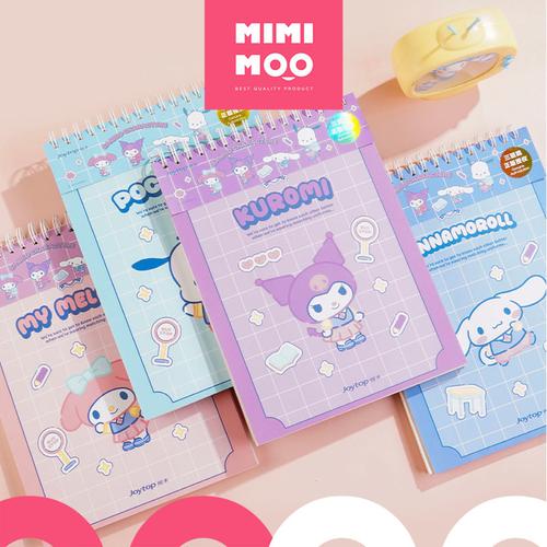 Jual MIMIMOO Notebook Lucu Kertas Polos A4 Sanrio Cinnamoroll Kuromi ...