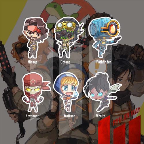 Jual Sticker Anime - Apex Legends - Set B - Mirage - Kab. Bandung ...