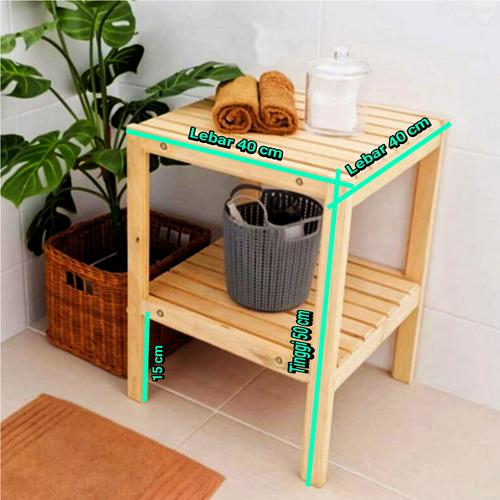 Promo Meja samping tempat tidur/bedside | Rak kecil multifungsi - model ...
