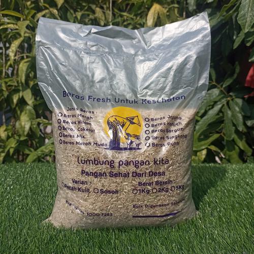 Jual Beras Cokelat Lumbung Pangan Kita I Beras Pecah Kulit I 2kg - Kota Bandung - Lumbung Pangan ...