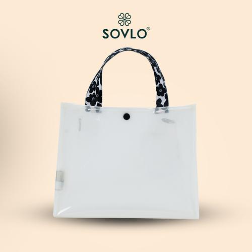Promo Sovlo Lucy Clear Bag - Tas Selempang PVC - Mono Putih - Jakarta ...