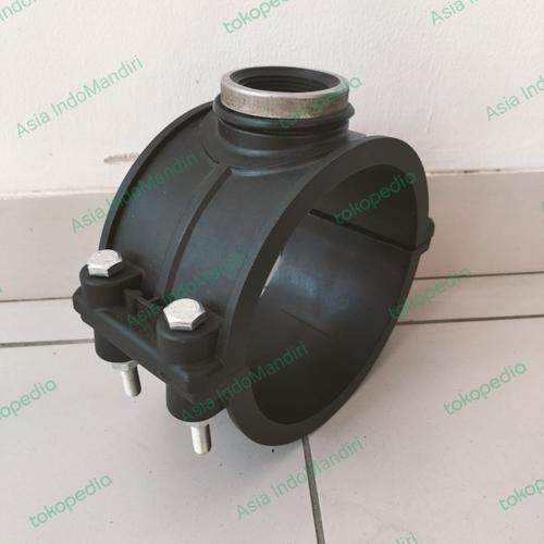Jual Clamp Saddle HDPE 8" x 2" inch - Klem Saddle Pipa HDPE 200mm x 2" inch - Jakarta Barat ...