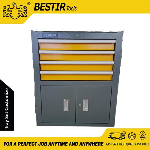 Promo Tool Box Kit Set Trolley Kabinet 4 Susun Laci 221 PCS BESTIR ...