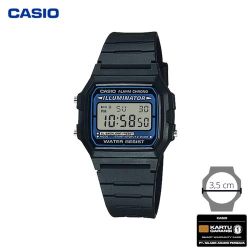Promo JAM TANGAN CASIO F-105W-1A ORIGINAL - F105W 1A HITAM - Jakarta ...