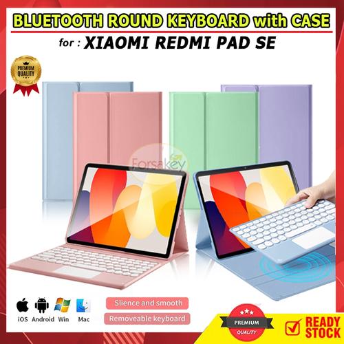 Jual Xiaomi Redmi Pad SE 2023 Bluetooth Keyboard Touch Track Pad Case ...