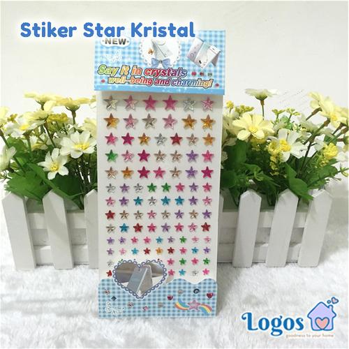Jual Sticker Stars Kristal Timbul . Stiker Hadiah Anak Bintang Manik ...