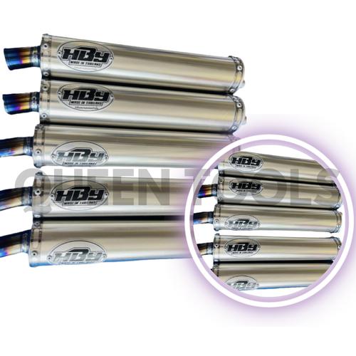 Jual Silincer Knalpot Ninja R RR HBY Almu Titanium Original Thailand ...