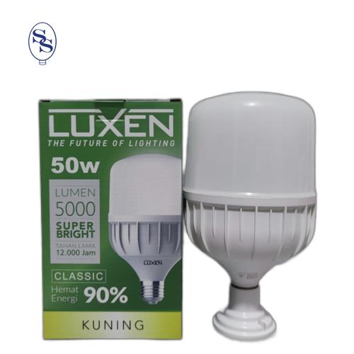 Jual Luxen Lampu Led 50w Lampu Luxen Capsule 50 Watt Classic - Putih ...