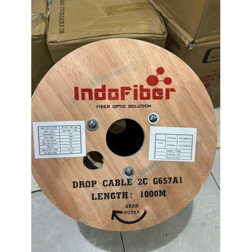 Jual INDOFIBER kabel dropcore 2 core 3 seling 1000meter - Jakarta Pusat ...