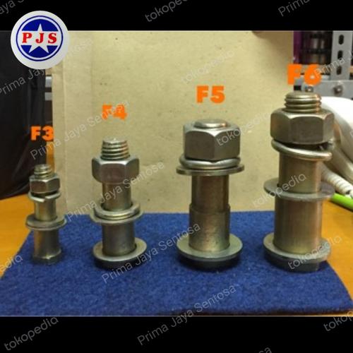 Jual BAUT F6 ( BOLT NUT FCL 6 - TANPA KARET ) - Jakarta Barat - Prima Jaya Sentosa | Tokopedia