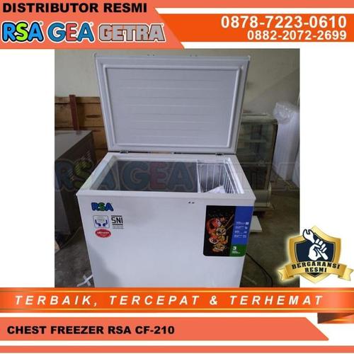 Jual RSA CF-210 CHEST FREEZER BOX 200 L LEMARI PEMBEKU MAKANAN WARNA ...