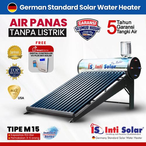 Promo INTI SOLAR THE MASTER 150ltr PEMANAS AIR SURYA Bali Water Heater ...