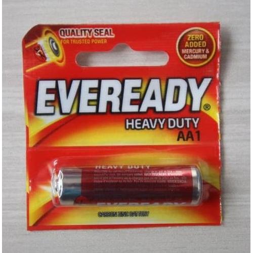 Jual Eveready Batrai AA 1.5V Carbon Zinc Merah Lokal 20 Gram Komponen ...