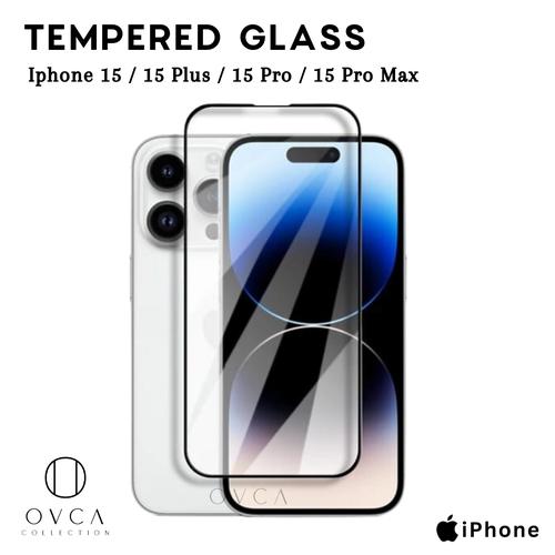 Jual Tempered Glass iPhone 15 Pro Max Plus Anti Gores Screen Protector Kaca - Clear, 15 Pro ...
