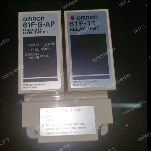 Jual FOATLESS LEVEL SWITC OMRON 61F-G-AP WLC OMRON ORIJINAL JAPAN ...