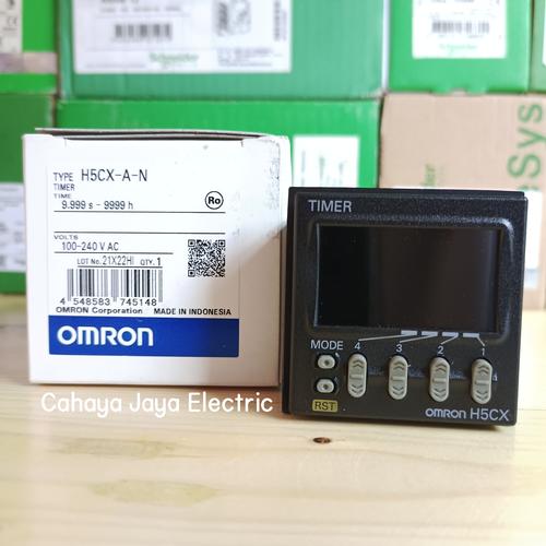 Jual TIMER DIGITAL H5CX-A-N 220Vac Omron ORIGINAL Made In Indonesia ...