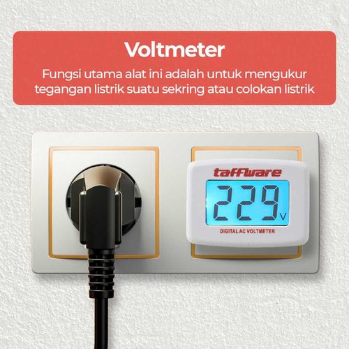 Jual VOLTMETER AC DIGITAL ALAT UKUR TEGANGAN LISTRIK PLN - Jakarta ...
