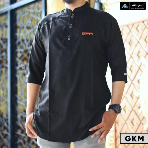 Jual Baju Koko Kurta Pakistan Pria Modern Lengan 3/4 Bahan Katun ...