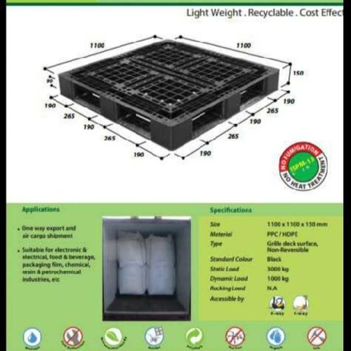 Jual Pallet palet plastik UK 110x110x15 BARU - Kab. Bekasi - CV. jihan ...