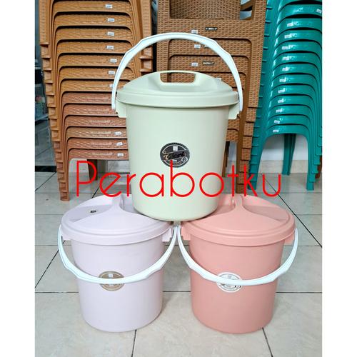 Jual Ember + Tutup Claris Pax 22 Liter / Ember Plastik Warna - Hijau Tosca - Kota Sukabumi ...