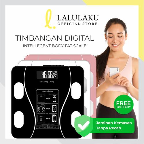 Promo Timbangan Badan Digital Body Fat Monitor with App Smart Weight ...