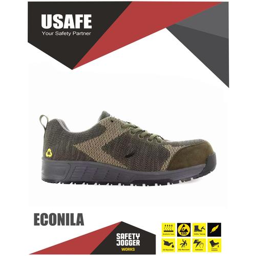 Jual Sepatu Safety Jogger Econila Khaki S1 LOW - 38 - Kota Surabaya ...