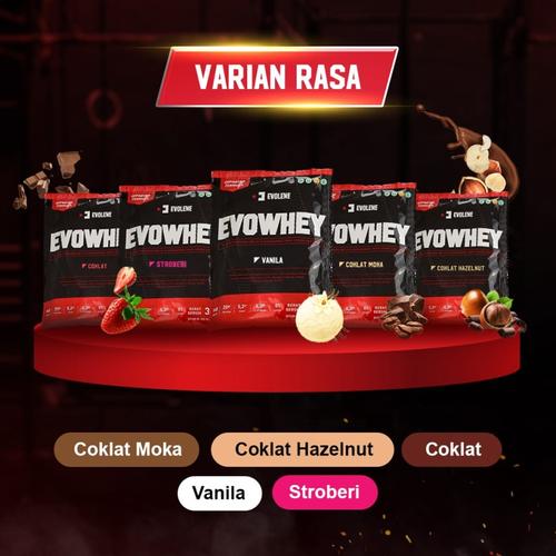 Jual Evolene Evowhey Susu Whey Protein Ecer Eceran 1 sachet 35 gram ...