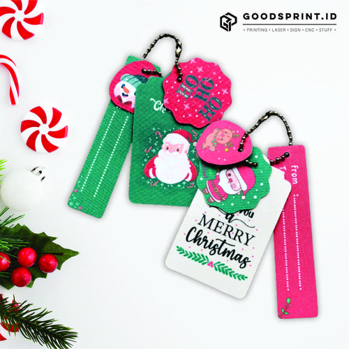 Jual Hangtag X-mas Hiasan Hamper Kado Natal Hang Tag Christmas Hiasan ...